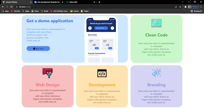 Create an amazing website for you by Akash_2105 | Fiverr