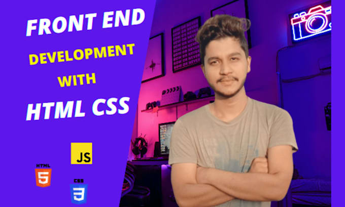 Be Your Front End Web Developer Html Css Bootstrap By Webbilal Fiverr