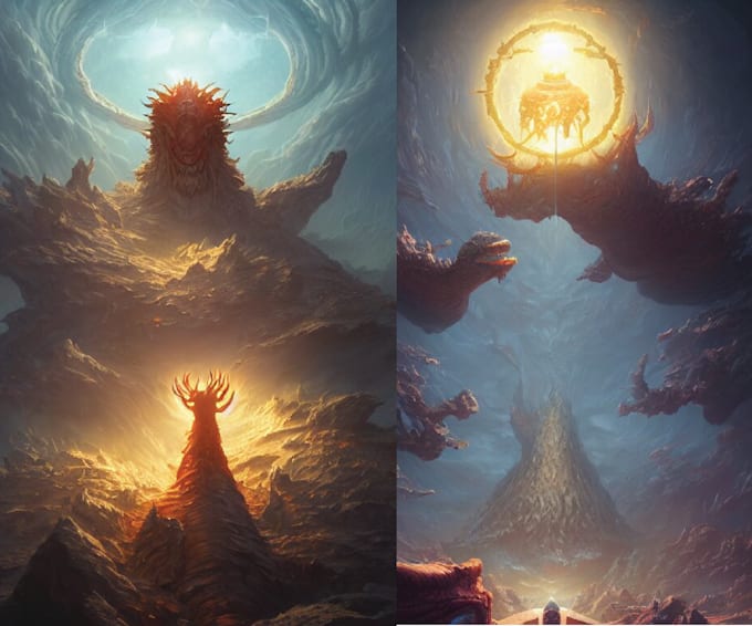 Create fantasy artworks using ai by Sampad__dutta | Fiverr