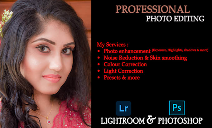 Do photo editing,color correction and retouch in photoshop,lightroom by ...