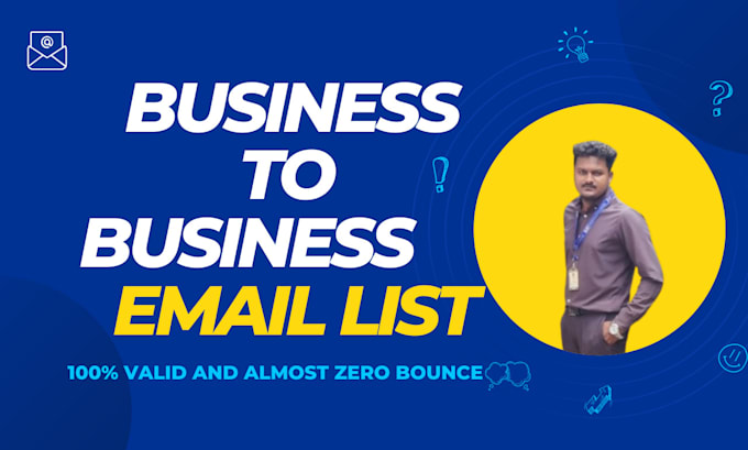 Build business to business email list by Leadsgeek | Fiverr