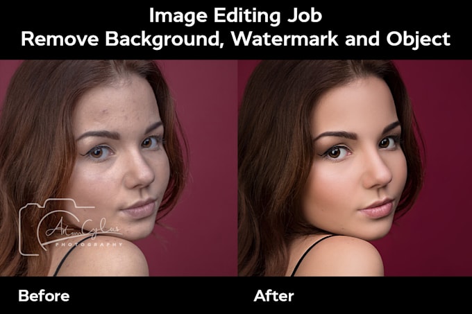 Image editing job remove background, watermark and object by Cutouts | Fiverr