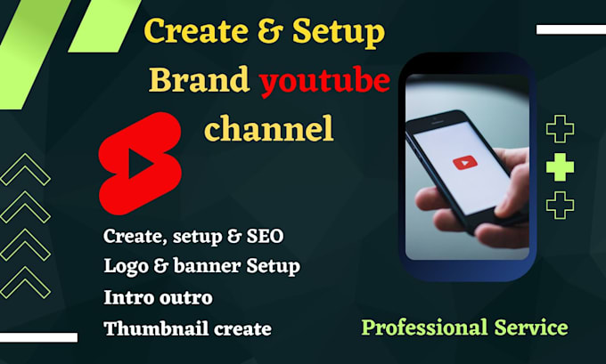 Create a brand youtube channel through customization by Murad4100 | Fiverr