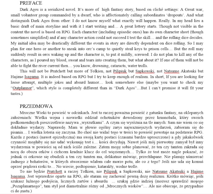 Translate any english to polish or polish to english text by Michabaa ...