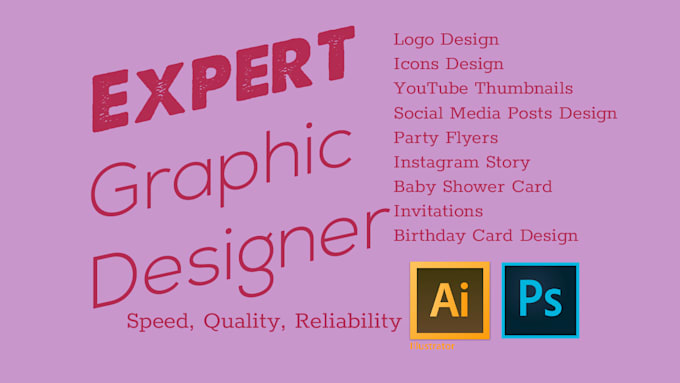 Any graphic design in adobe illustrator and photoshop work by Rida85 ...
