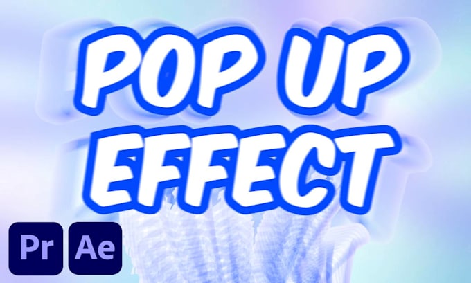 Make the pop up effect to your text by Yousef_qamhiya | Fiverr