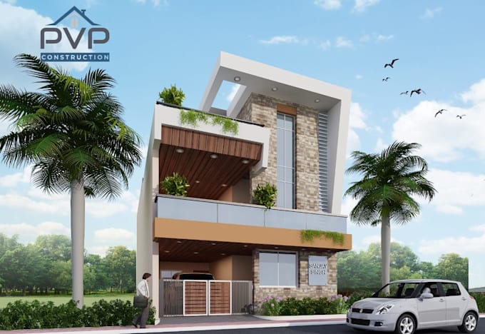 Do 2d plans, 3d elevation ,structure design,tender assist by ...