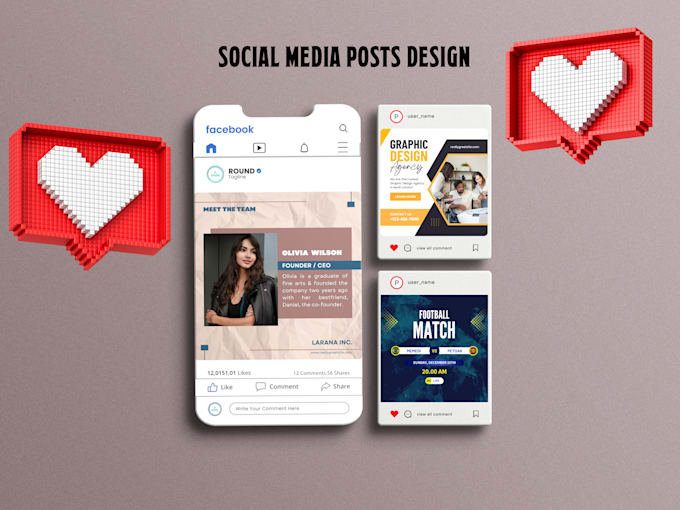 Design professional social media posts and story for you by ...