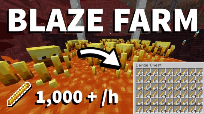 Build for you a blaze farm in minecraft by Grandwason | Fiverr