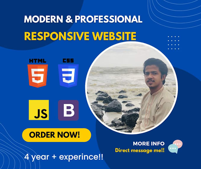Design any creative or unique responsive design by Developer_riadd | Fiverr