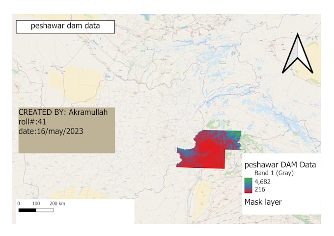 Create gis map, vector map, do spatial analysis by Akramullah851 | Fiverr