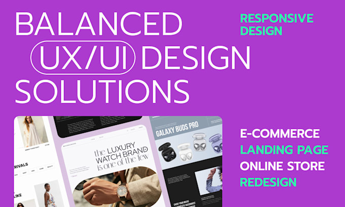 Create a stylish and unique website design in figma by Valentina_snop ...