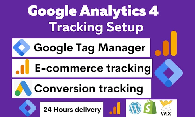 Setup shopify ga4 ecommerce tracking, google analytics 4 ads conversion tracking by Arif_emon ...