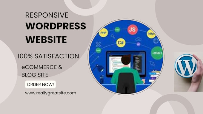 Create a modern, responsive wordpress website for you by Faizy ...