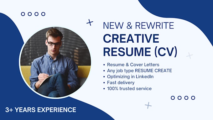Write and upgrade resume cv, cover letter and optimize linkedin by ...