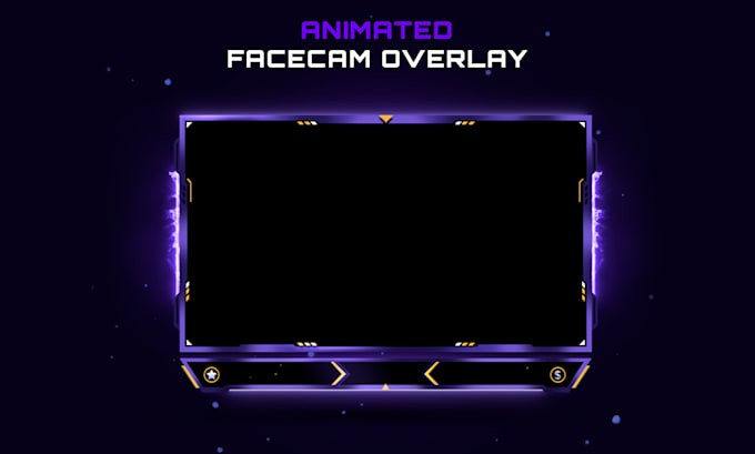 Design a custom animated twitch stream overlay facecam by Tortugaitl ...