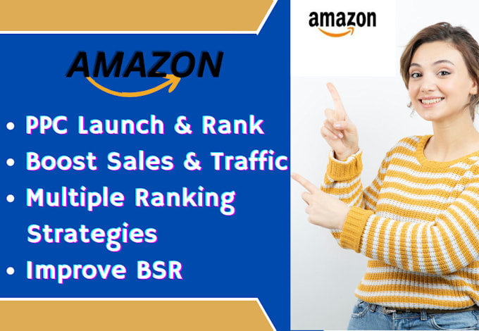 Launch and rank your amazon product on first page by Naeema_763 | Fiverr
