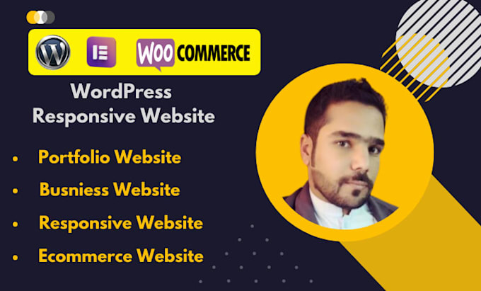 Create a responsive wordpress website design by Aayanbaba238 | Fiverr