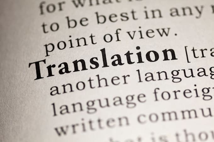 Design a professional translate language by Dumantv | Fiverr