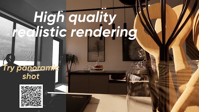 Professional 3d interior and exterior design, realistic render, live panoramic by ...