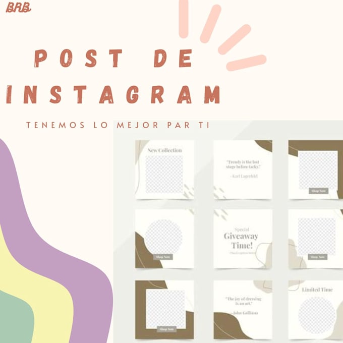 Creare pots para instagram by Brunorb880 | Fiverr