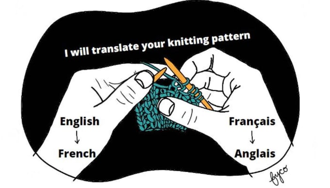 Translate your knitting pattern by Fycoval | Fiverr