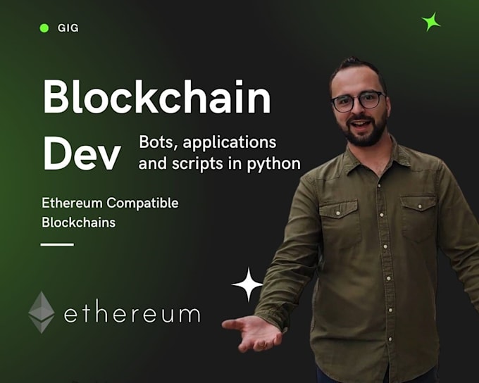 Dev A Blockchain Bot Application Script In Python By Vrubenfs Fiverr