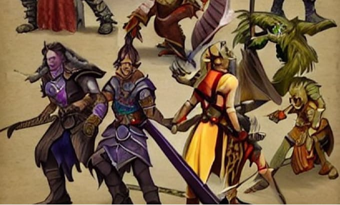 Character and location art for your dnd worlds fast by Sukixx | Fiverr