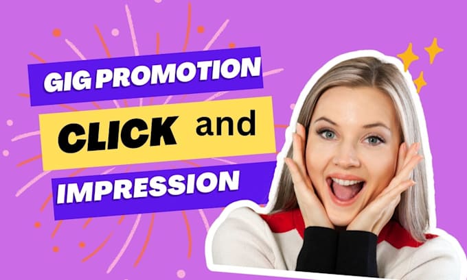 Promote your fiverr gig on social media to increase your impression and ...