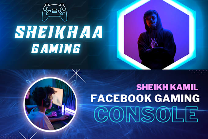 Create a professional gaming cover for you by Sheikhkamil_ | Fiverr