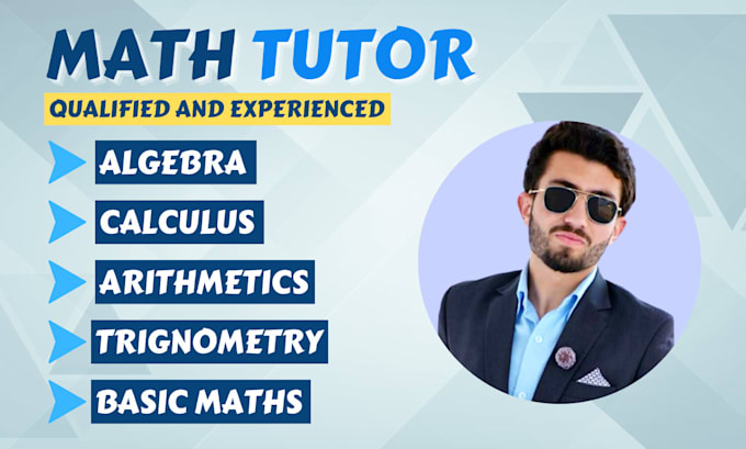 Be your online math tutor and mentor for all grades by Zahidkhan714 ...
