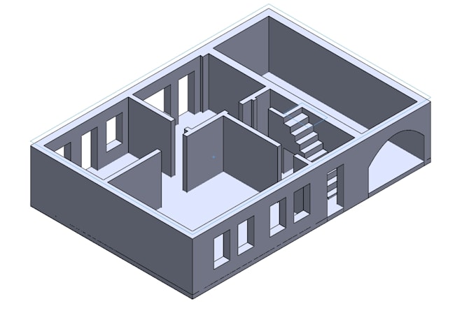 3d design for house building to 3d printing by Hamido121 | Fiverr