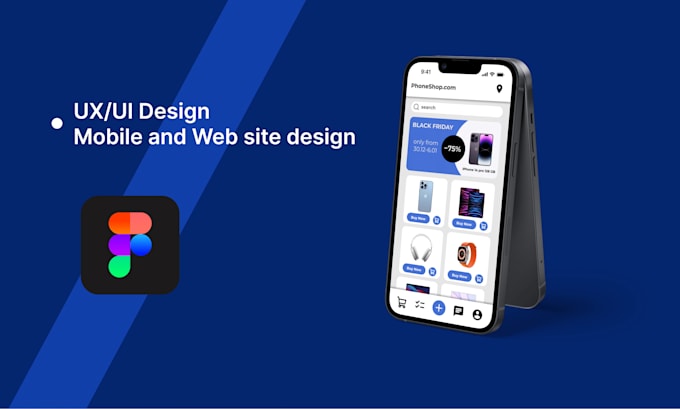 Make a custom ux ui design for your site by J6yden | Fiverr