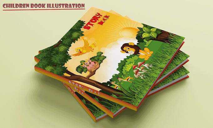 Make kids book illustration and children book illustration by Sajjad ...