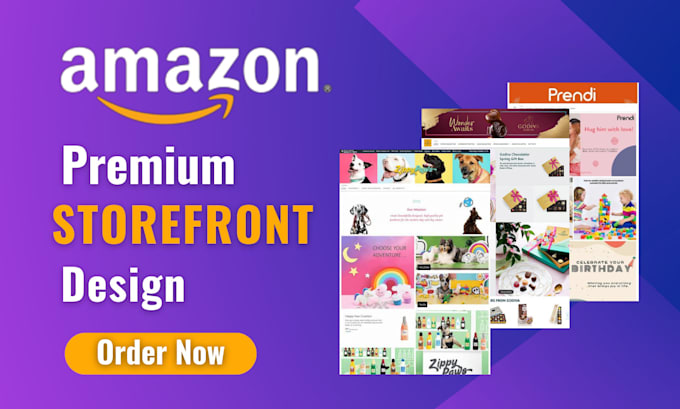 Create professional amazon brand store or storefront design by ...