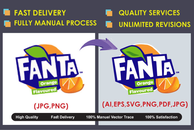 Do manuel vector trace,clean up logo and convert raster to vector by ... Do manuel vector trace,clean up logo and convert raster to vector by ...