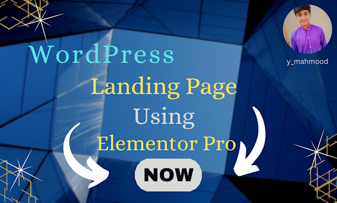 Create a wordpress landing page using elementor pro by Y_mahmood | Fiverr