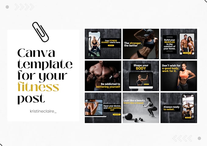 Design editable canva templates for your social media posts by ...