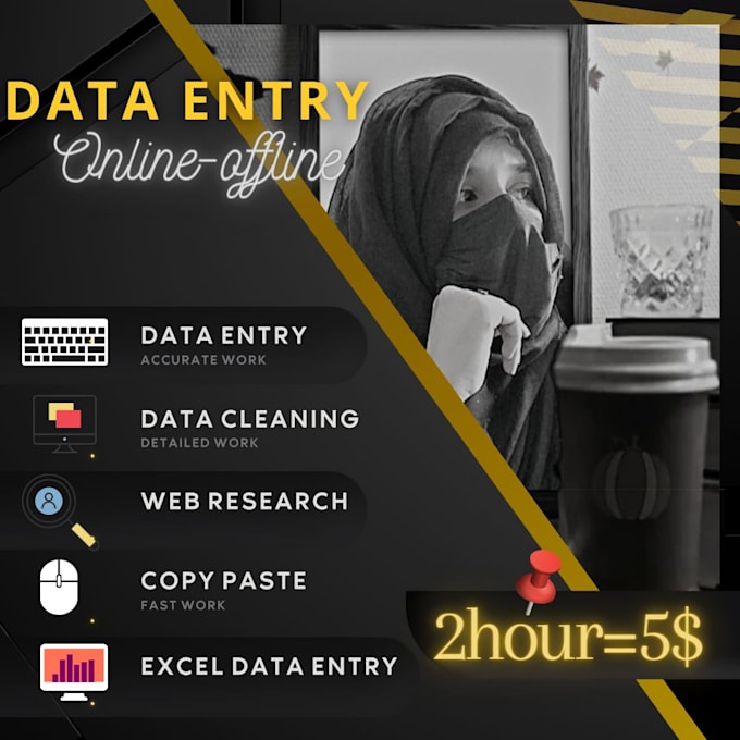 Do fast data entry, typing, copy paste and excel data entry by Urwixx | Fiverr