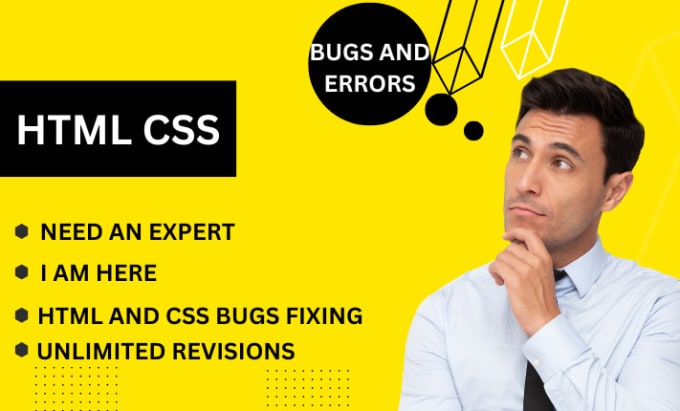 Do bug fixing on your websites in html and css by Nrhype | Fiverr