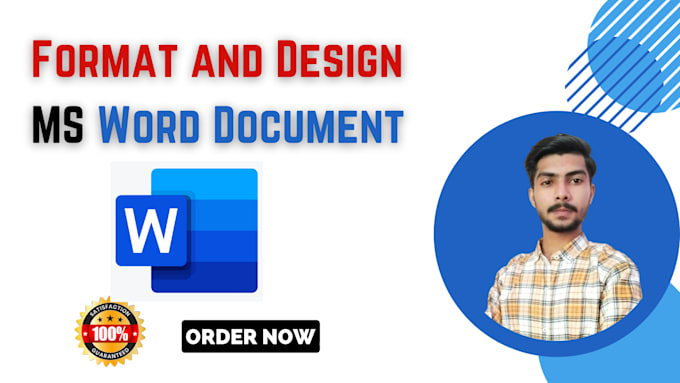 Format, design and edit microsoft ms word document by Mrbilal01 | Fiverr