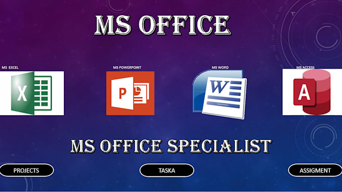 Your microsoft office expert by Ayes752 | Fiverr
