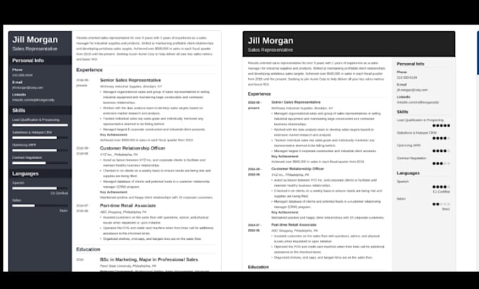 Write your cv, resume and cover letter by Saro_b7 | Fiverr