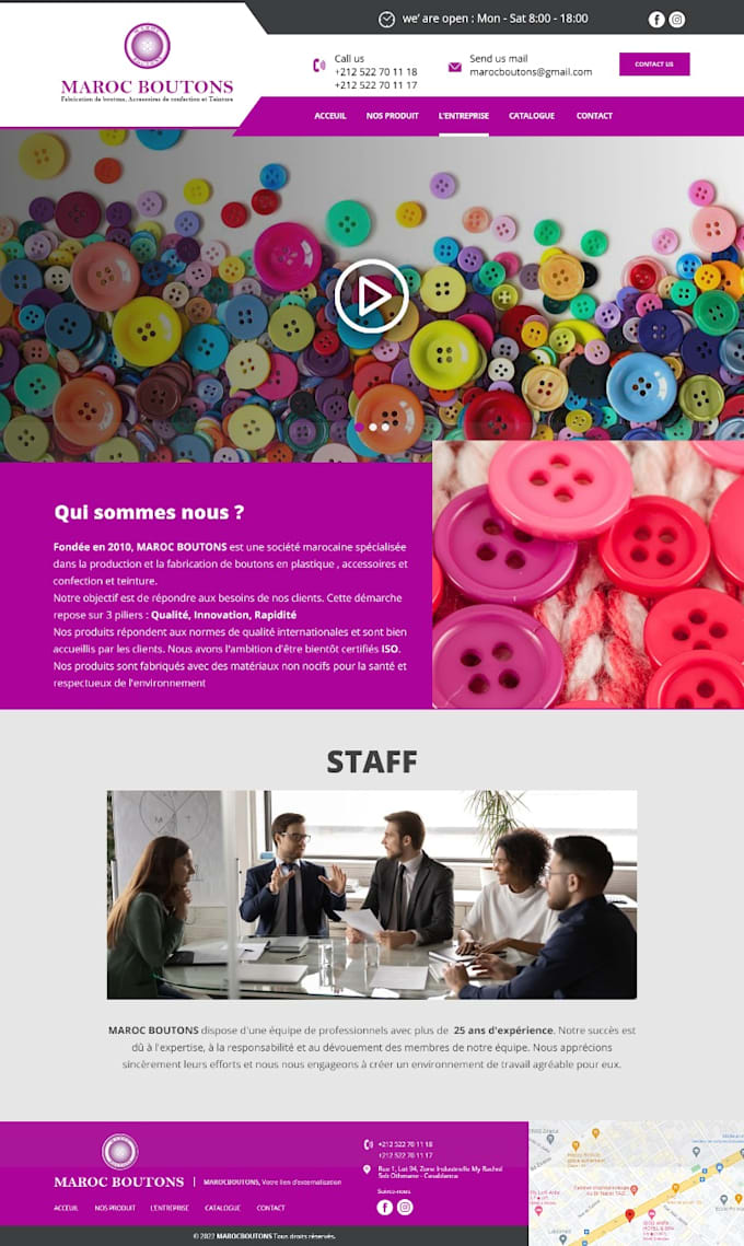Create custom website according to your model by Achrafchihab | Fiverr