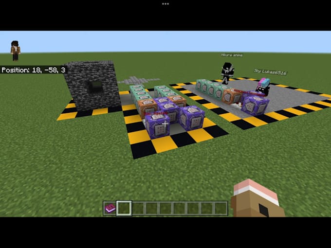 Command systeme für sie erstellen in minecraft bedrock by Nfs_hikura | Fiverr