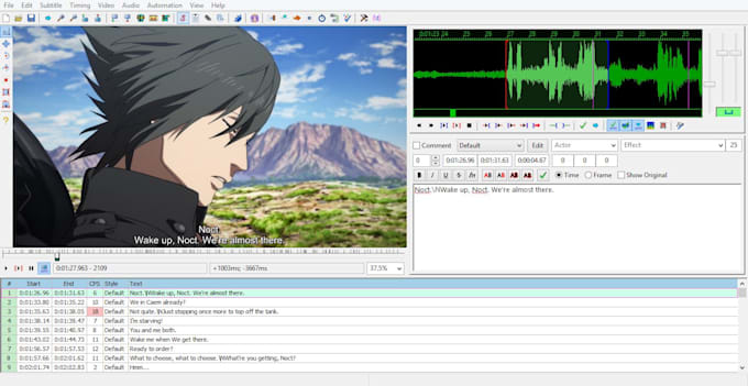 Translate anime episodes from japanese to english or arabic by ...