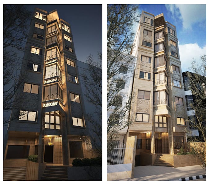 Create realistic 3d exterior renders by Elahejaberi | Fiverr