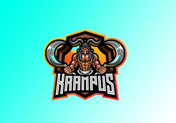 Design eye catchy krampus sport mascot logo with express delivery by ...