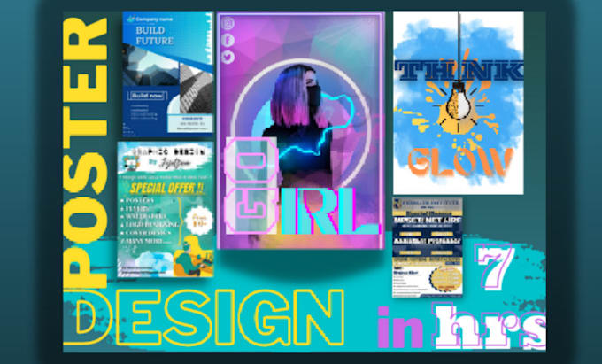 Design attractive and creative unique posters and flyers by Jyotsnakher ...