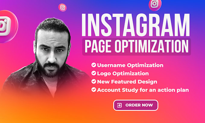 Do full instagram page optimization for massive growth by Cboris | Fiverr